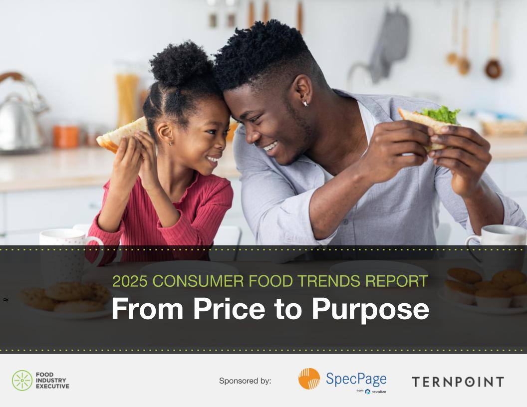 2025 Consumer Food Trends Report: From Price to Purpose